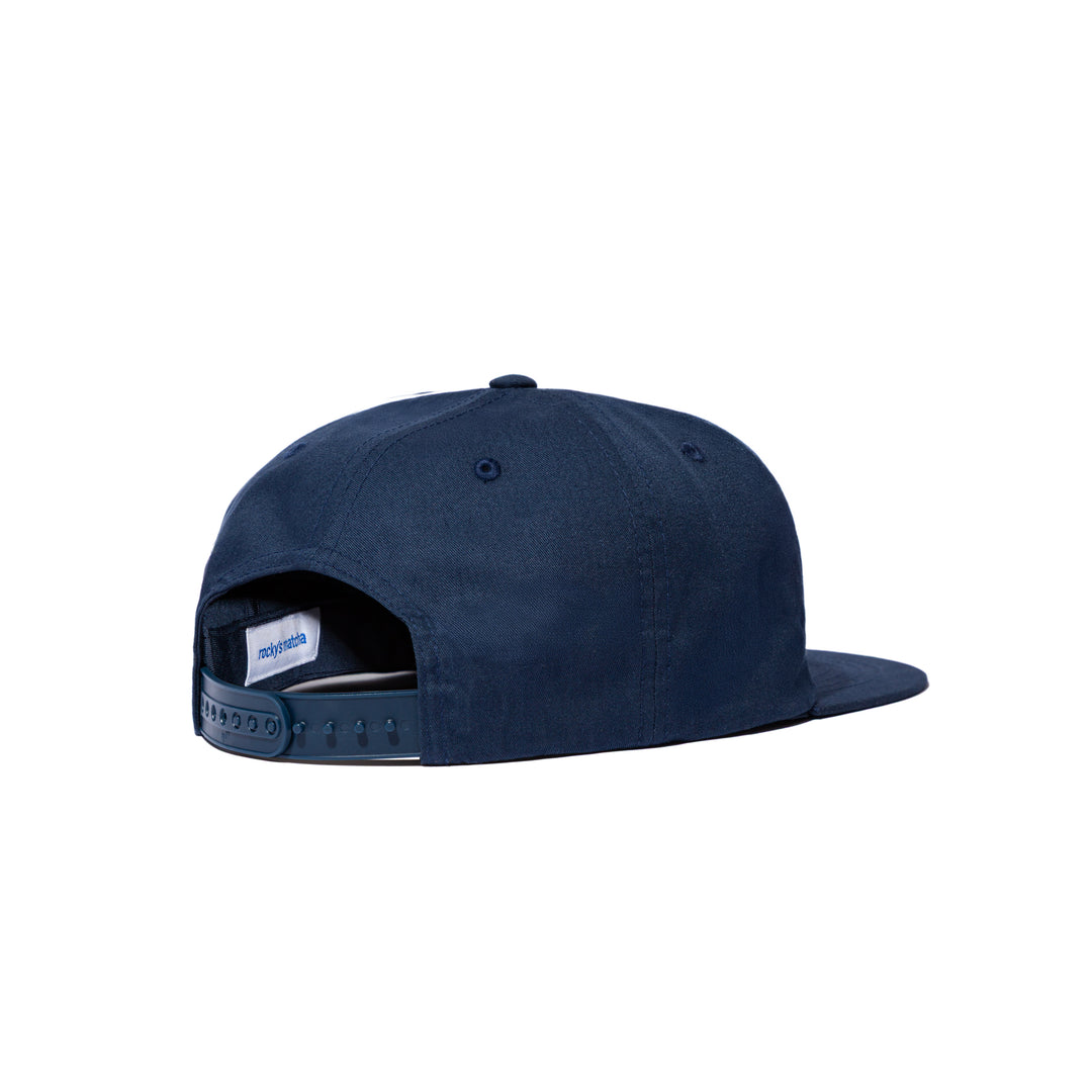 rocky's matcha Logo Hat - Blue