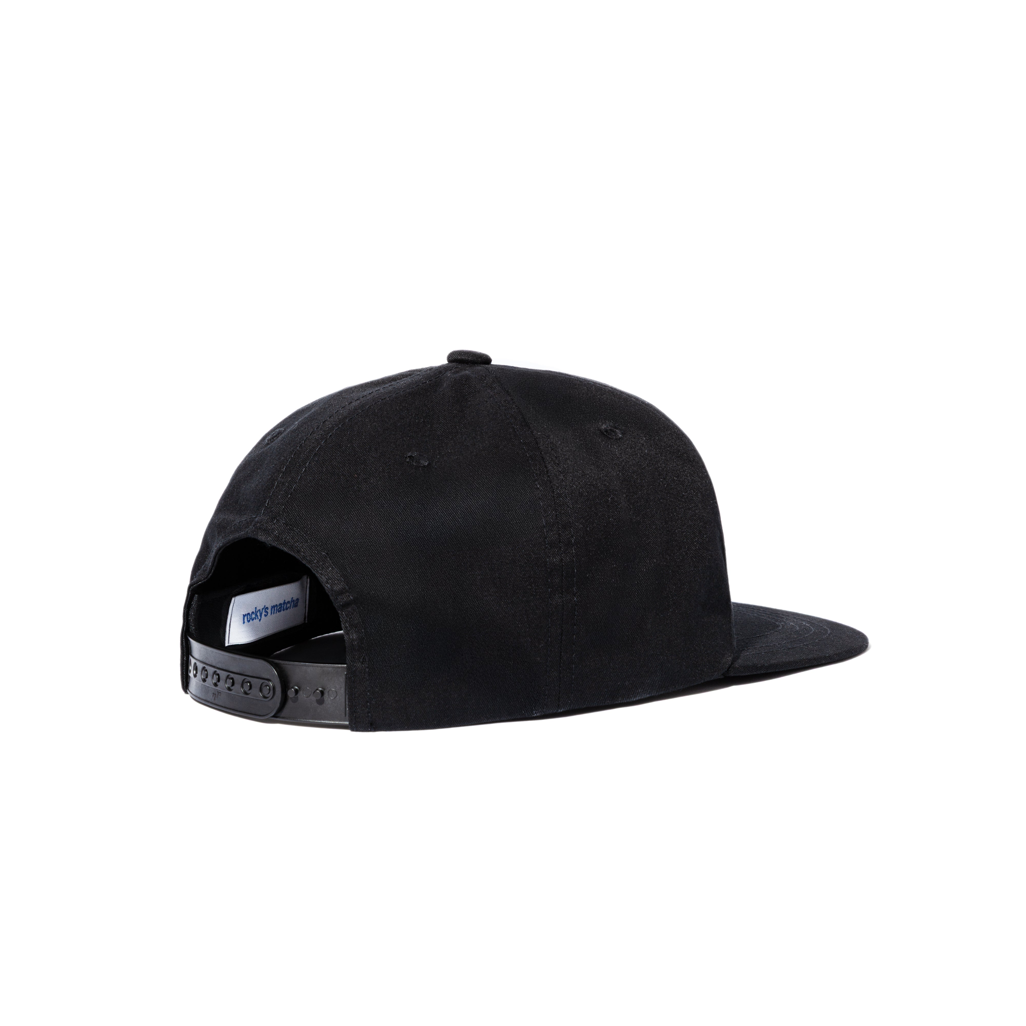 rocky's matcha Logo Hat - Black